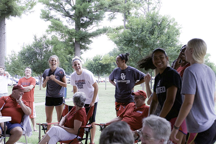 Oklahoma women's basketball hosts ice cream social for fans | Sports ...