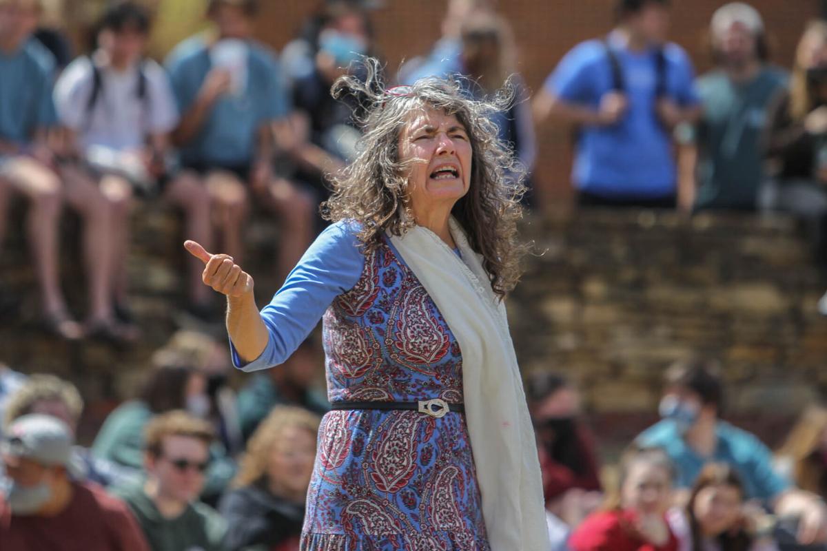 PHOTOS: TikTok personality 'Sister Cindy' speaks on the South Oval ...