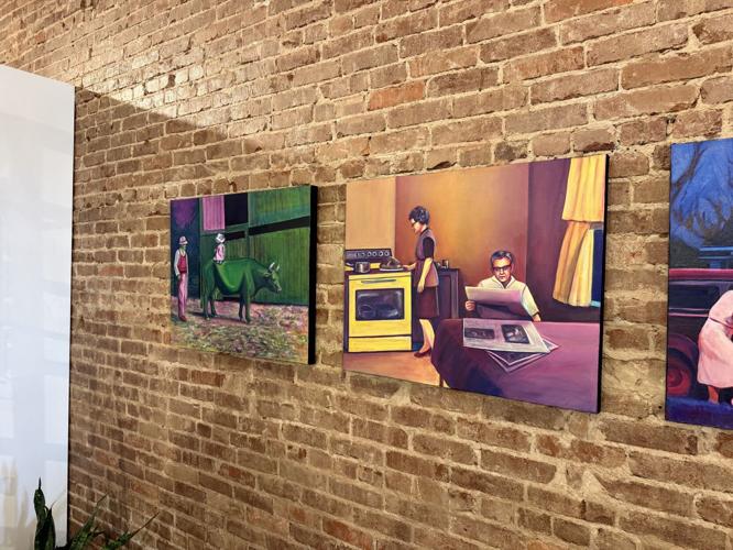 OU visual art seniors share stories for Uncanny Art House exhibit ...