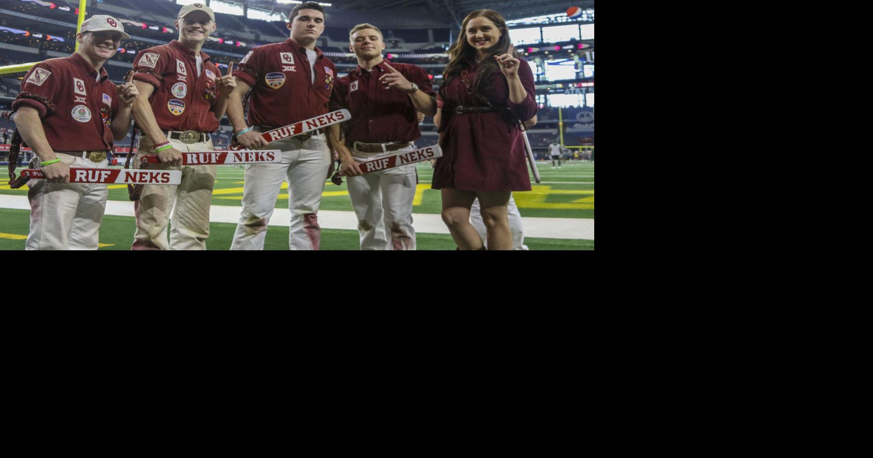 OU football: RUF/NEKs, Lil' Sis presented ESPN's Holly Rowe with ...