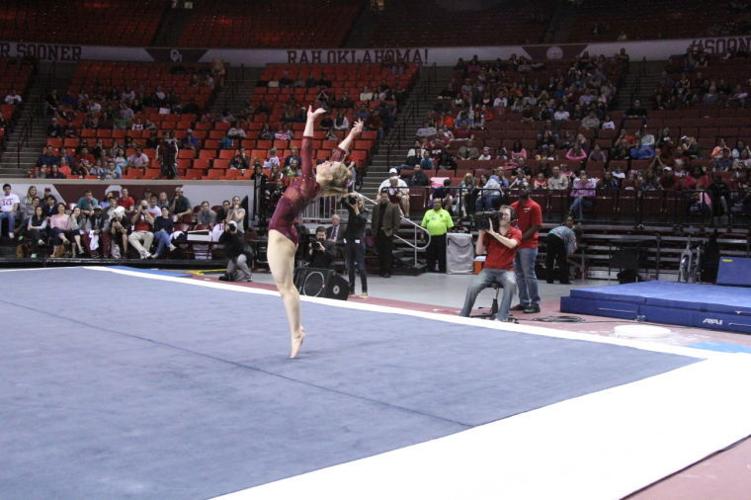Scaman smashes Sooner women's gymnastics records | Sports | oudaily.com