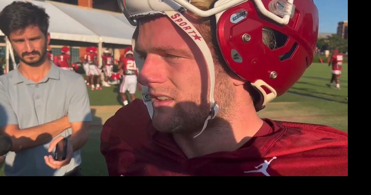 OU wide receiver Drake Stoops on entering his 6th season ahead of the ...