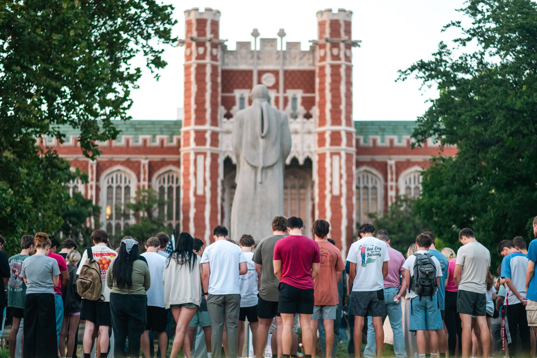 OU Turning Point USA honors Charlie Kirk with vigil | News | oudaily.com