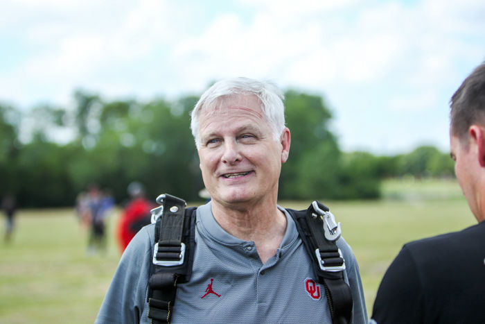 President Gallogly parachutes during ROTC jump (photos) | Gallery ...
