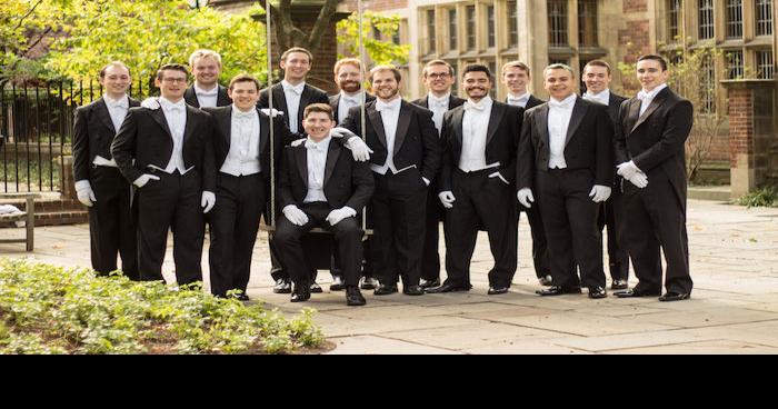 Famed Yale acapella group the Whiffenpoofs to sing national anthem at ...