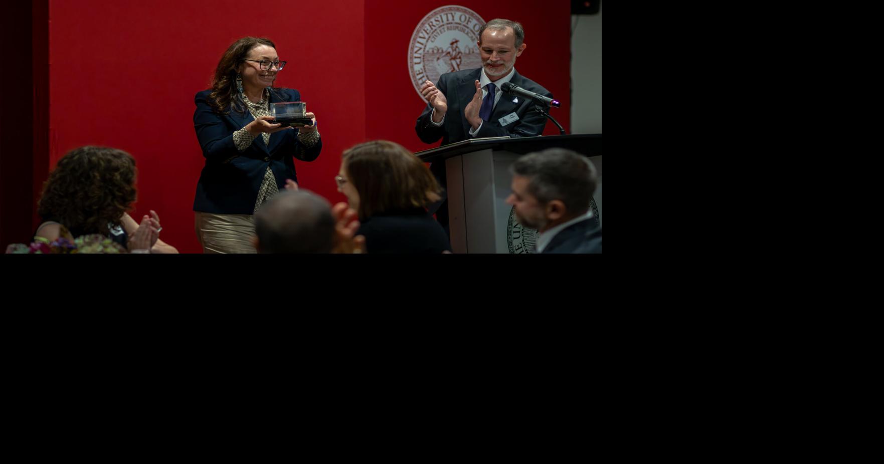 22nd Rothbaum lecturer honored at dinner, reception | News | oudaily.com