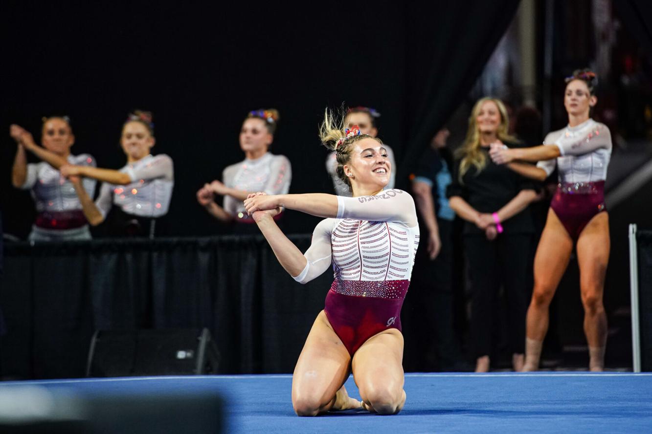 PHOTOS: OU women's gym advances to NCAA Championships after defeating ...