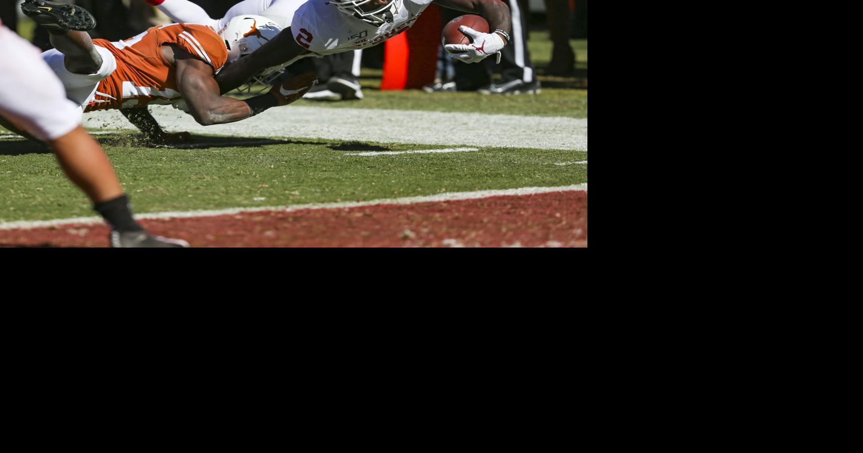 OU football: CeeDee Lamb scores touchdown on flea flicker against Texas ...