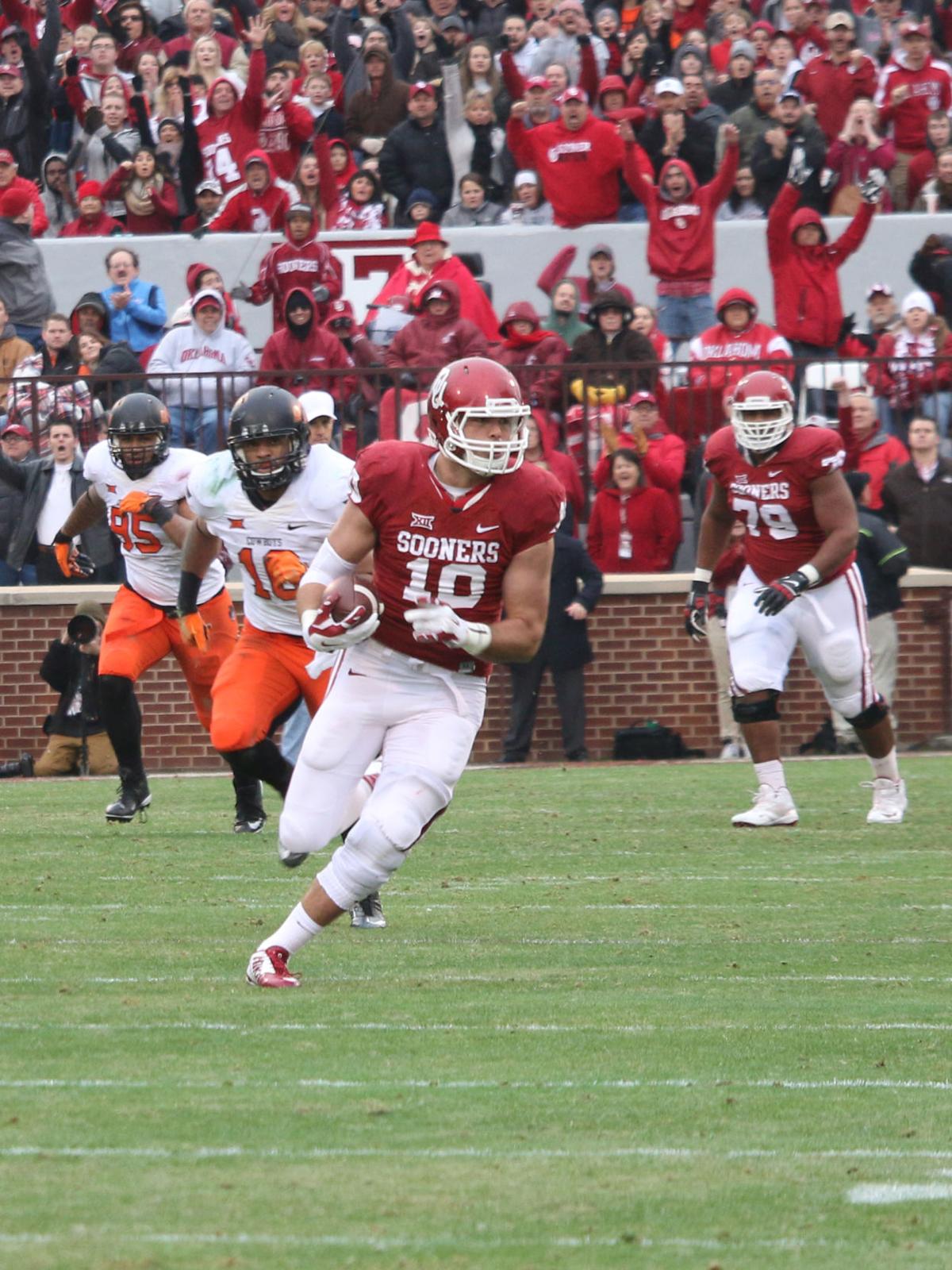 Former Oklahoma tight end Blake Bell impresses at NFL Combine | Sports ...