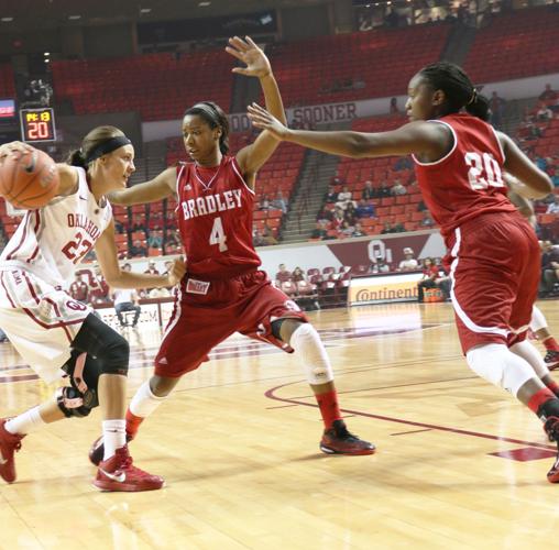 Women's Basketball 11.21.14 Vs Bradley | Gallery | oudaily.com