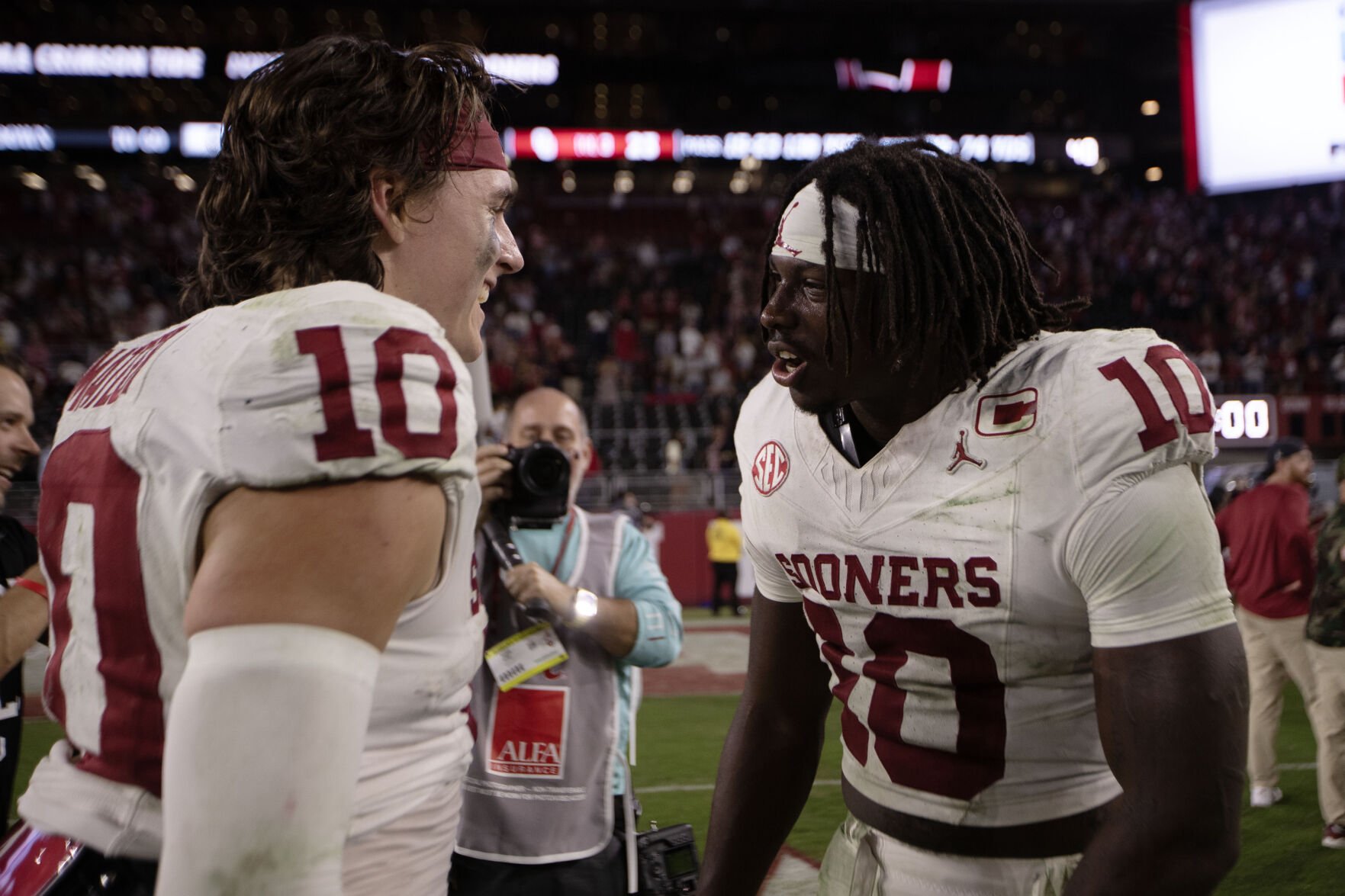 OU QB John Mateer, LB Kip Lewis set to return in 2026 | Sports ...