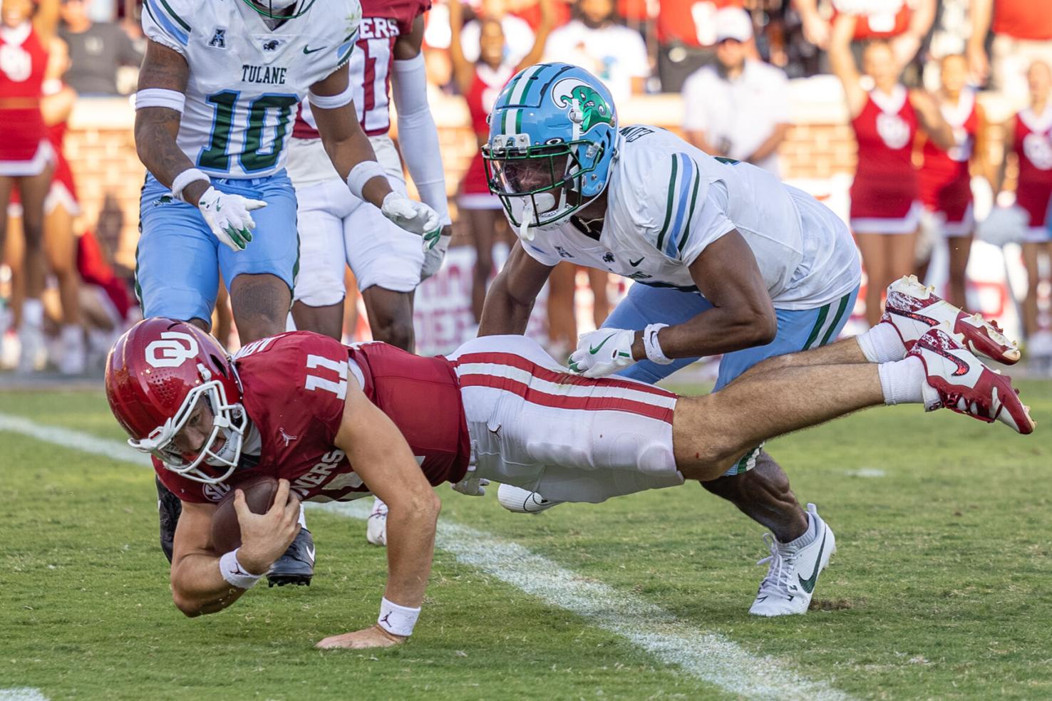 OU football live scoring updates, highlights vs. Tulane | Sports ...