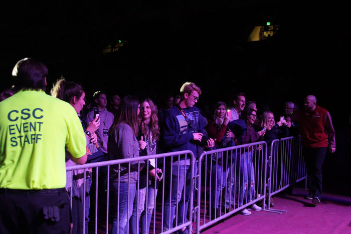 Ben Rector and Ivory Layne perform on campus for Must Stay Weekend ...