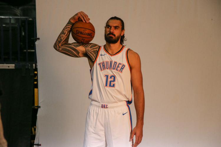 Russell Westbrook, Steven Adams, Paul George and more at OKC Thunder ...