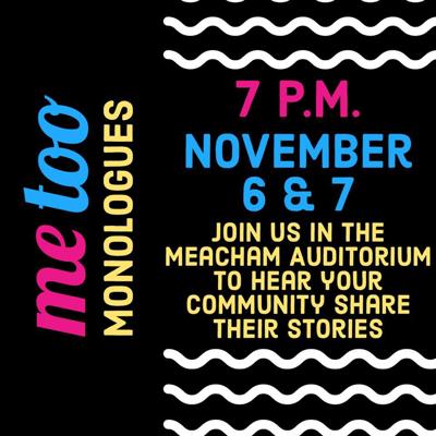 Annual OU 'Me Too Monologues' to showcase unspoken community stories ...