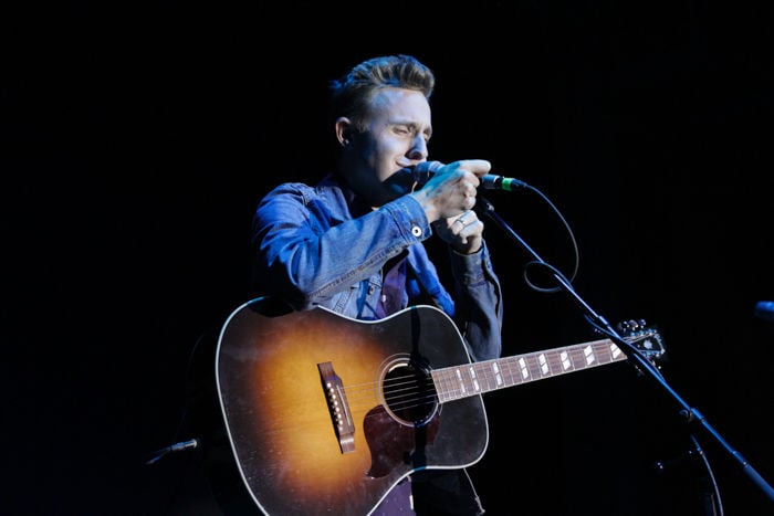 Ben Rector and Ivory Layne perform on campus for Must Stay Weekend ...