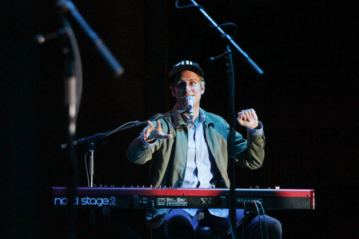 Ben Rector and Ivory Layne perform on campus for Must Stay Weekend ...