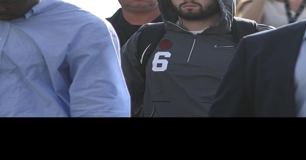Oklahoma football: Baker Mayfield taunts Georgia sideline after missed ...