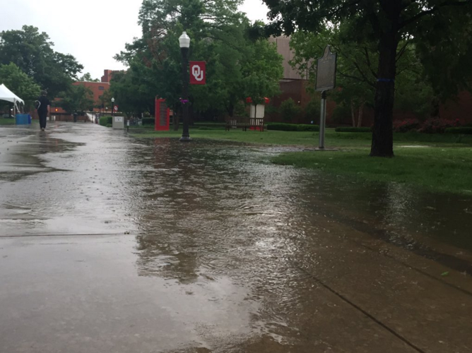 Campus flooding | Gallery | oudaily.com