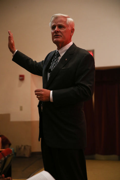 OU President James Gallogly hosts Q&A for students (photos) | Gallery ...