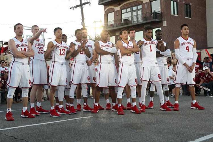 Oklahoma basketball: Intro video shoot brings players, community ...