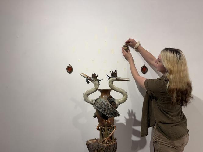 OU visual art seniors share stories for Uncanny Art House exhibit ...
