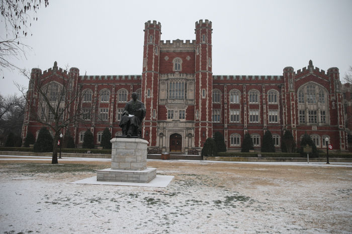 OU campus covered in ice (photos) | Gallery | oudaily.com