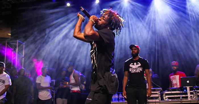 Philadelphia rapper makes first Norman appearance, brings high energy ...