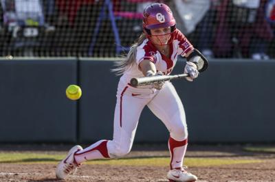 OU softball: Sooners run-rule Houston, 12-4, in 1st game of double ...