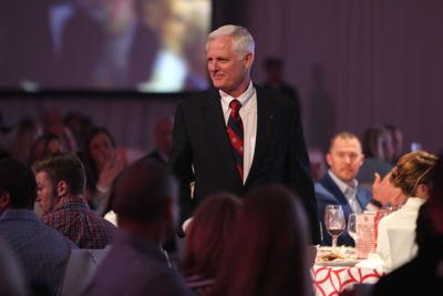 OU President-designate James Gallogly greets staff with introductory ...