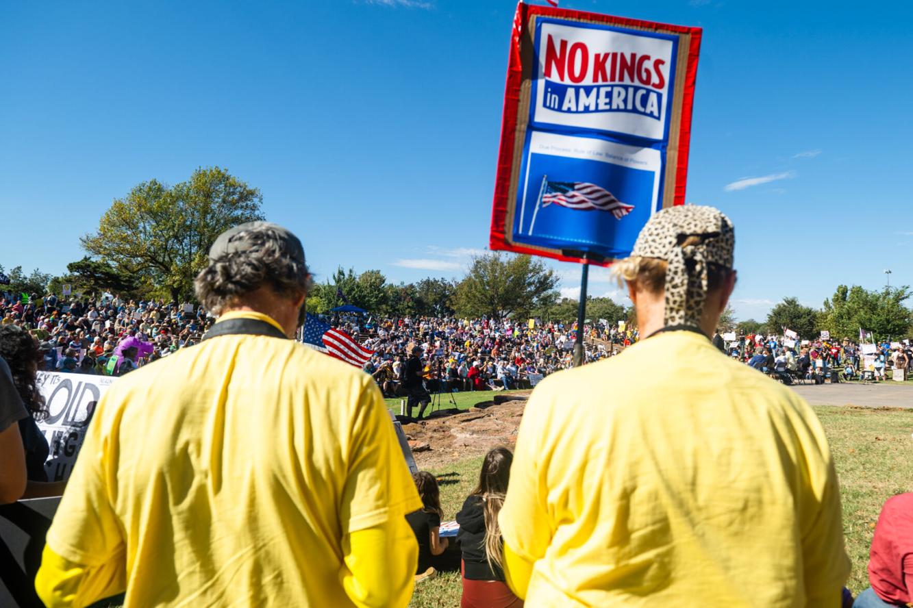 Norman residents, local legislators attend ‘No Kings’ rally | News ...