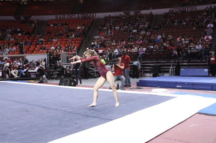 Scaman smashes Sooner women's gymnastics records | Sports | oudaily.com