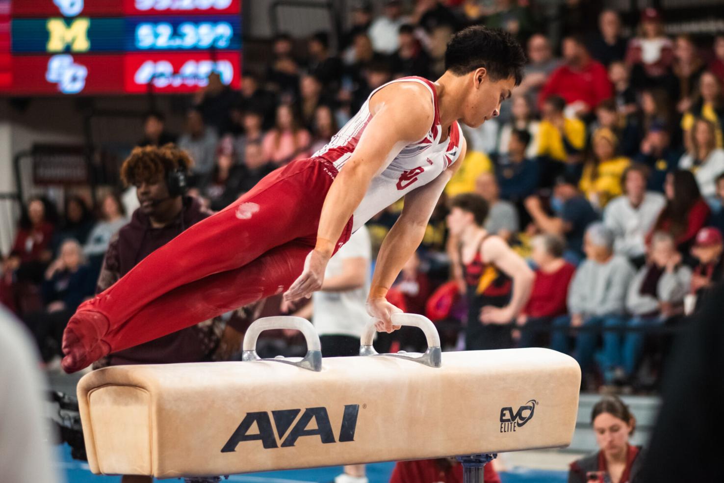 Oklahoma men’s gymnastics beat Michigan and Simpson | Sports | oudaily.com