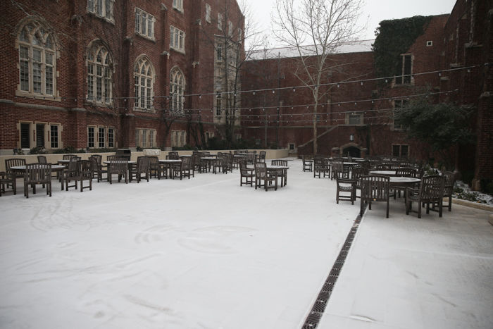 OU campus covered in ice (photos) | Gallery | oudaily.com