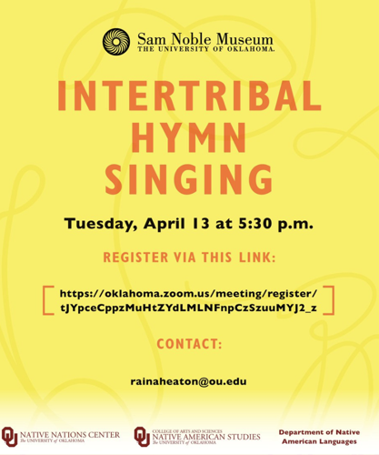 Sam Noble Museum of Natural History to host intertribal hymn singing ...