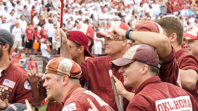 OU President James Gallogly joins RUF/NEKS spirit squad as honorary ...