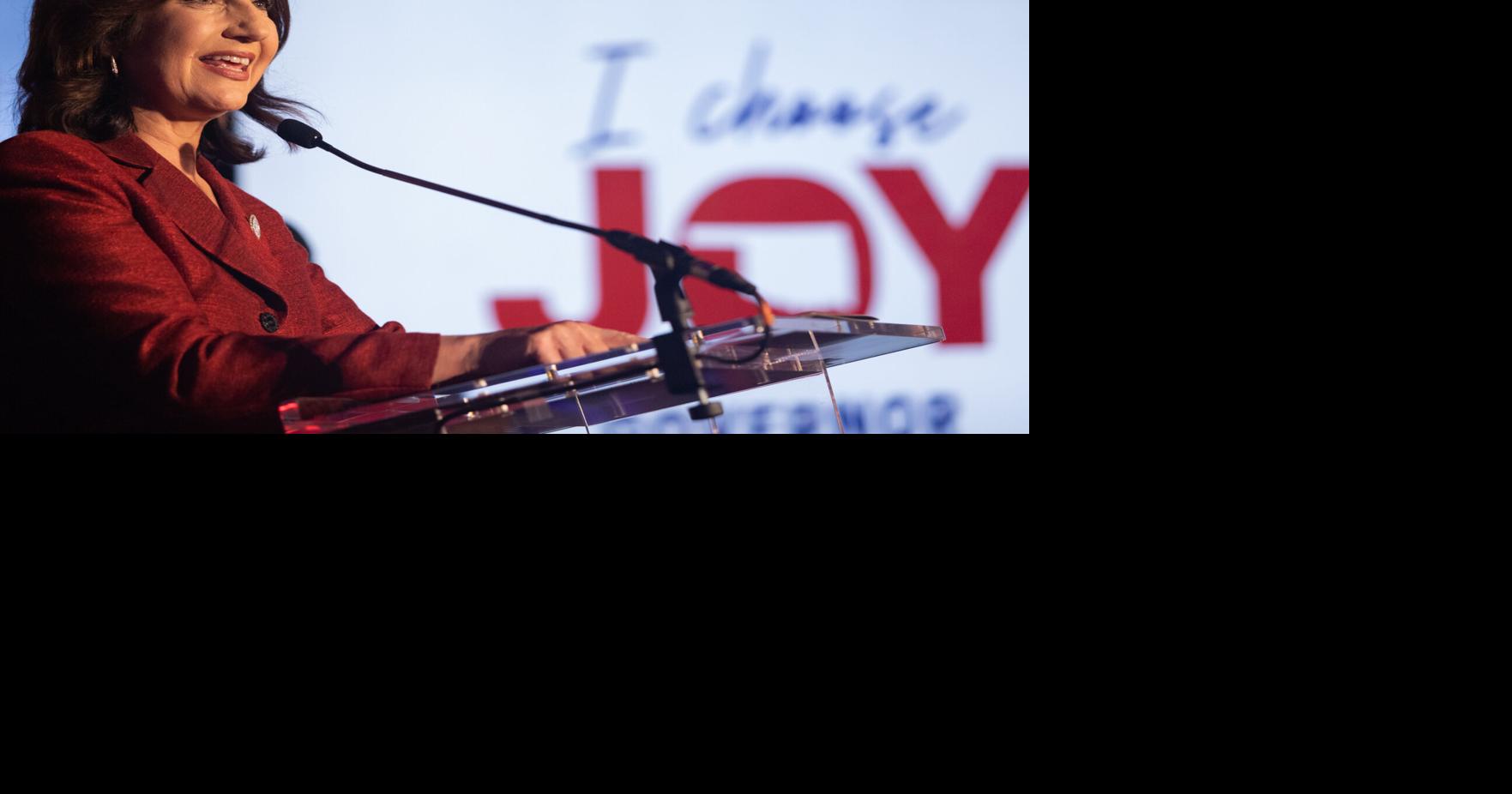 PHOTOS: Democrat Joy Hofmeister loses to Gov. Kevin Stitt during ...