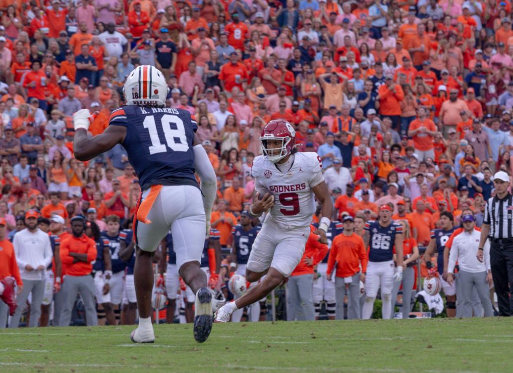Michael Hawkins Jr. leads Oklahoma in tall task vs. Texas | Sports ...