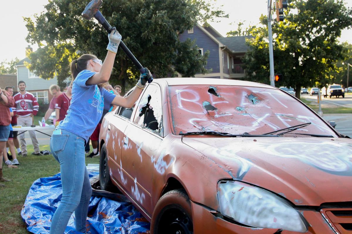 The Wesley hosts "Beat Texas" Car Smash event (photos) | Mobile ...