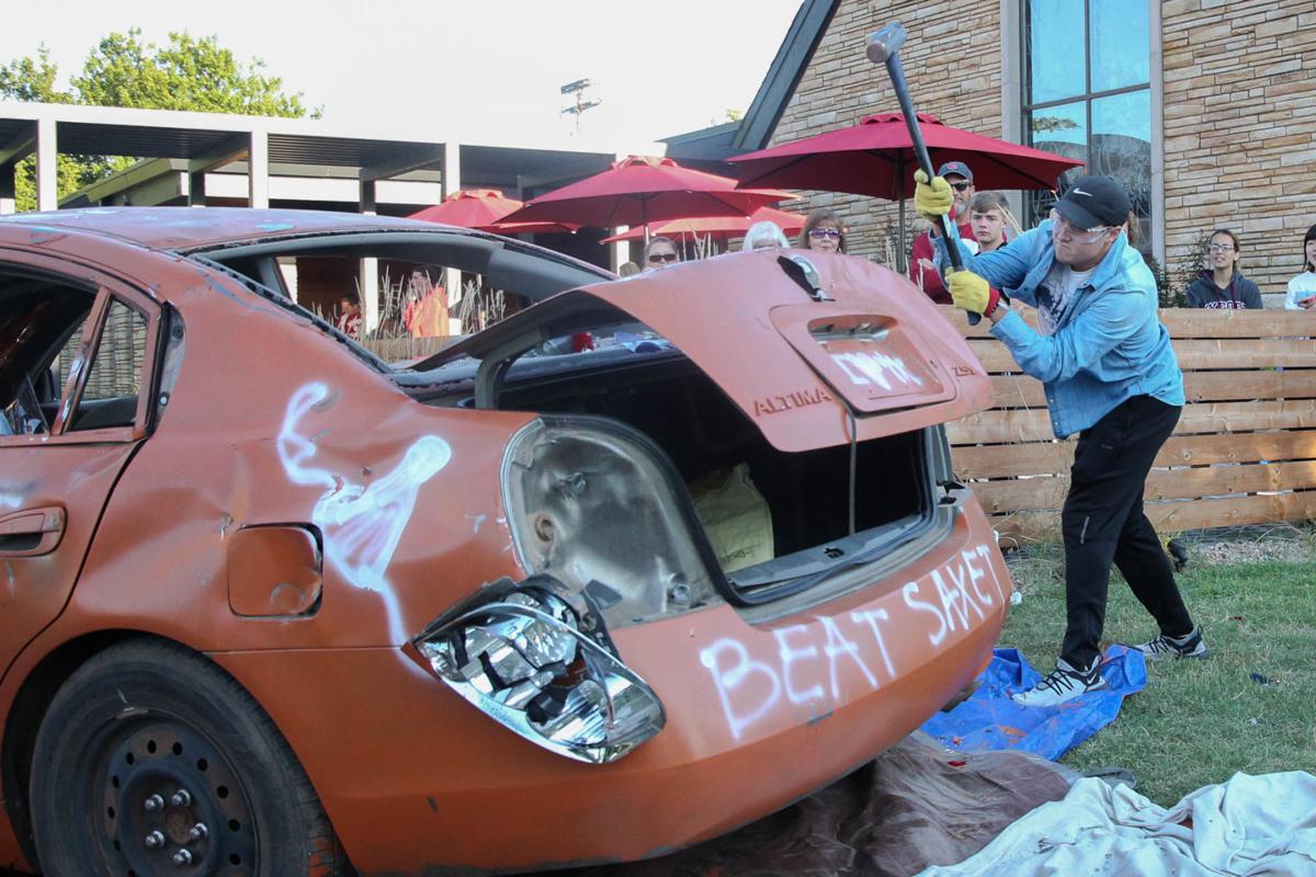 The Wesley hosts "Beat Texas" Car Smash event (photos) | Mobile ...
