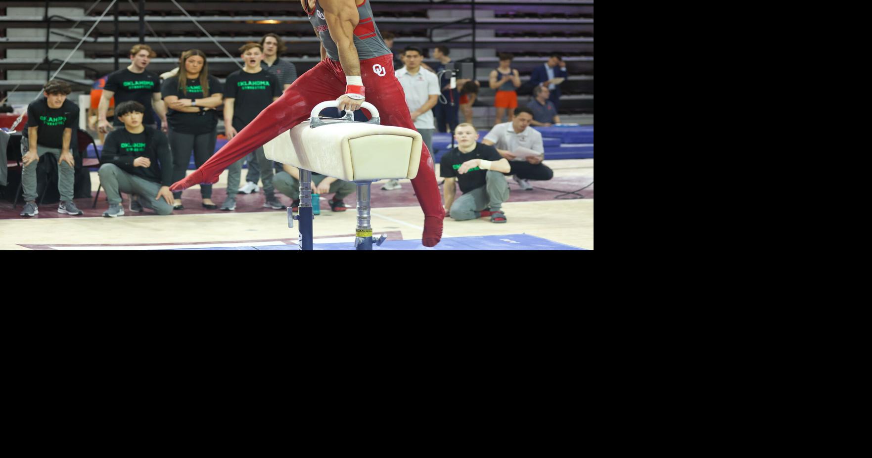 PHOTOS: OU men's gymnastics flies over Air Force and Illinois with a ...