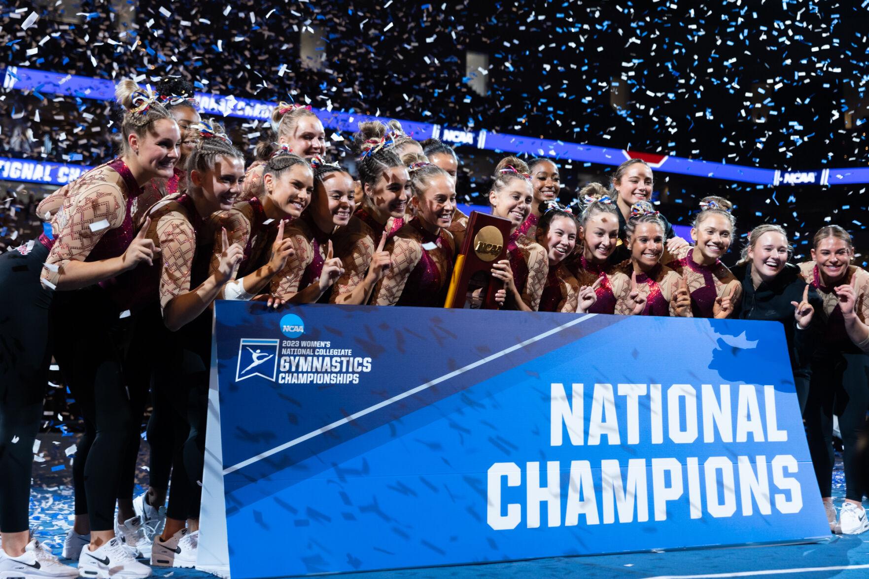PHOTOS: OU women's gymnastics wins second consecutive National ...