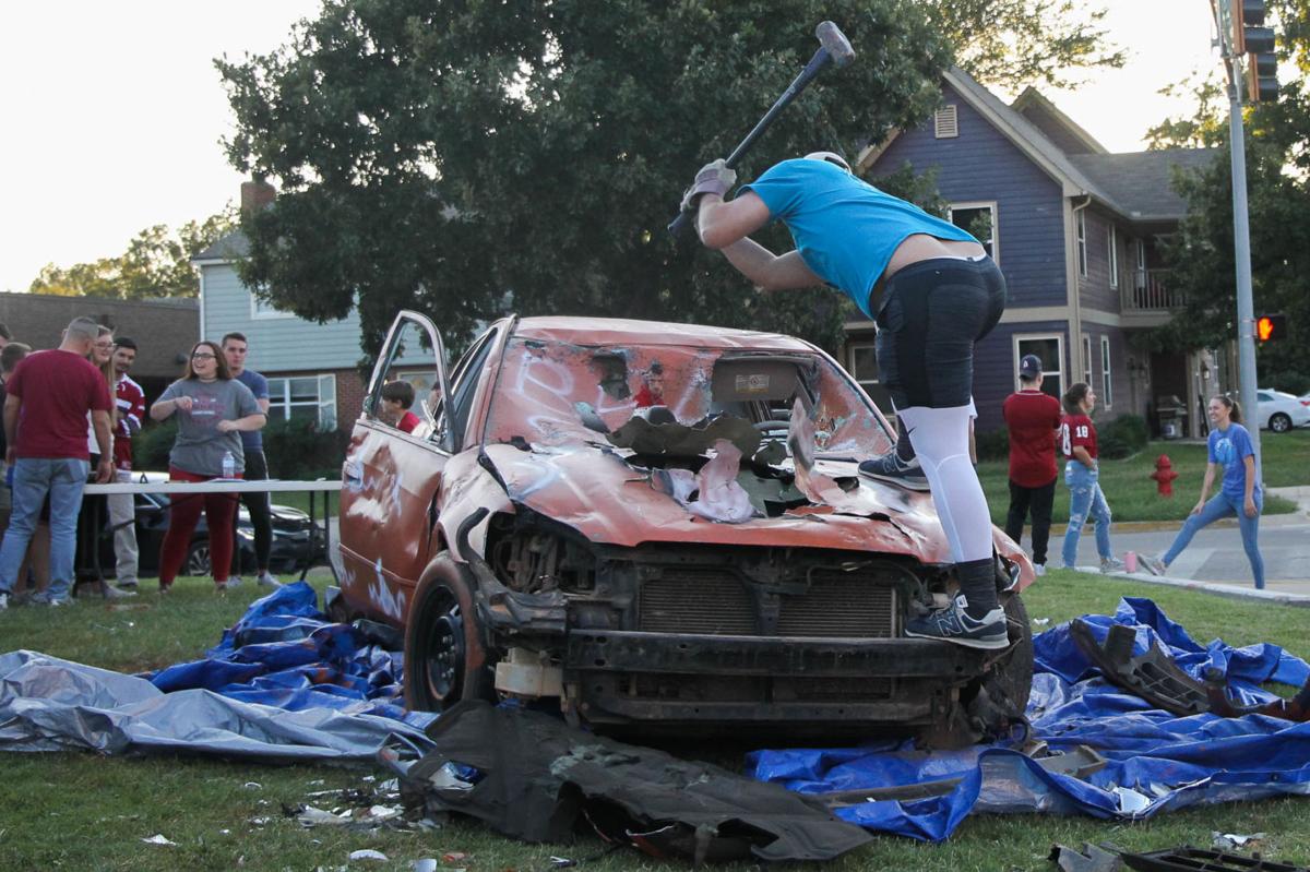 The Wesley hosts "Beat Texas" Car Smash event (photos) | Mobile ...