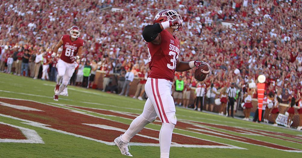 Oklahoma football: Watch Samaje Perine's first touchdown of the season ...