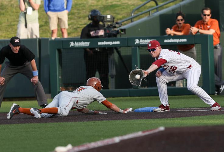 Oklahoma baseball: Sooners fall to Texas 7-6 in game one | Gallery ...