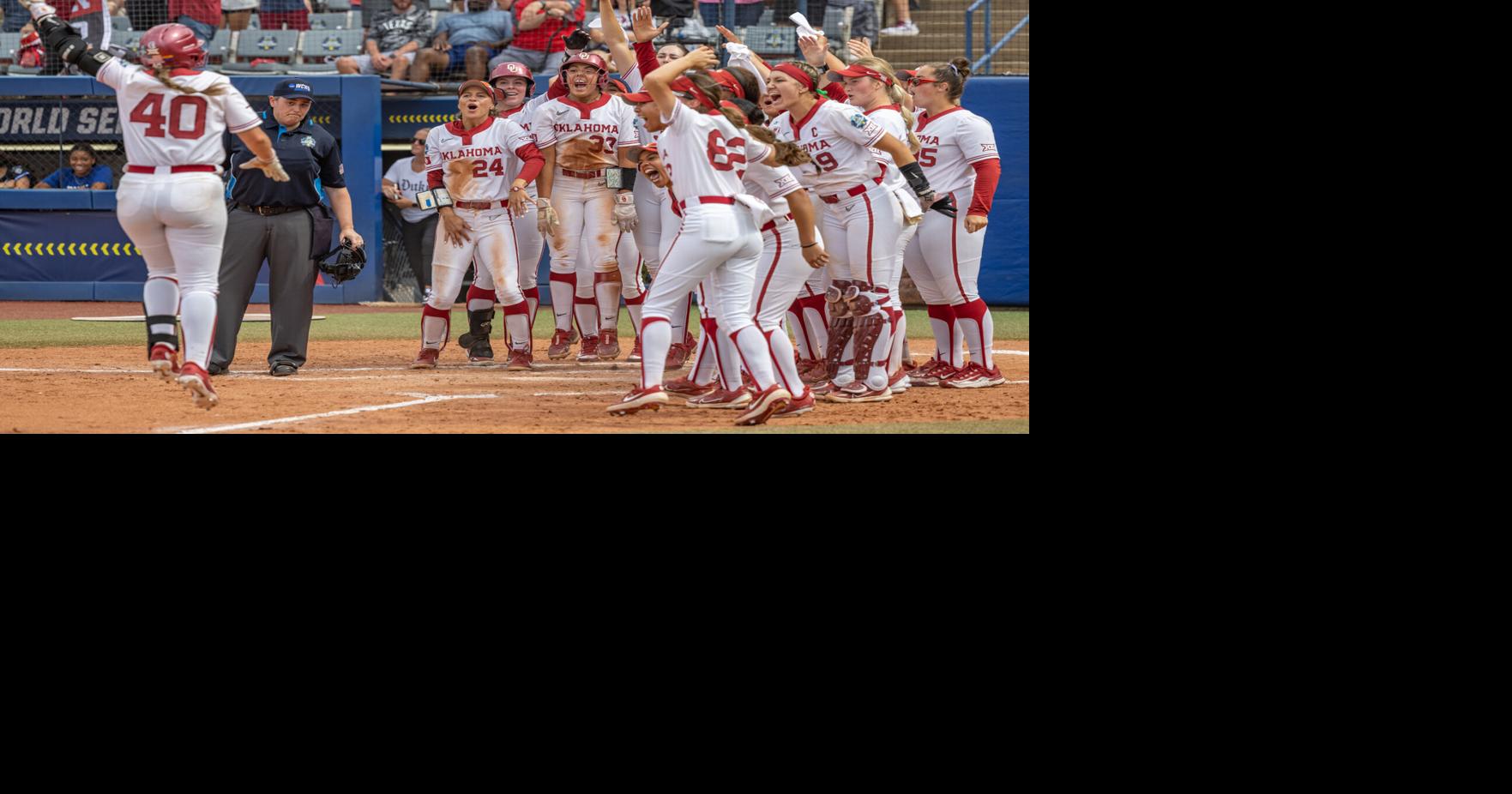 PHOTOS: OU softball overpowers Duke 9-1 in Women's College World Series ...
