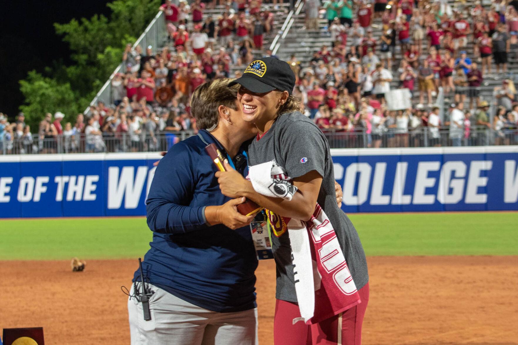 'It was so special to watch': Jayda Coleman's joy fuels Sooners' 6th ...