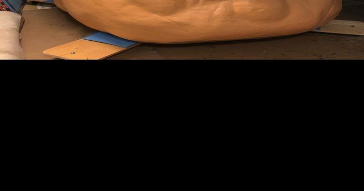 OU alumnus invites people to help roll giant papier-mache Trump head to ...