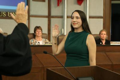 Breea Clark sworn in as Norman mayor | News | oudaily.com