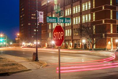 DeBarr Avenue street signs replaced to reflect name change to Deans Row ...